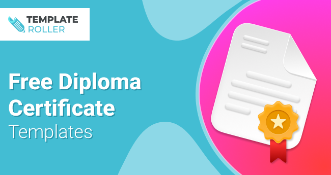 Free Diploma Certificate Templates - Customize, Download & Print PDF ...